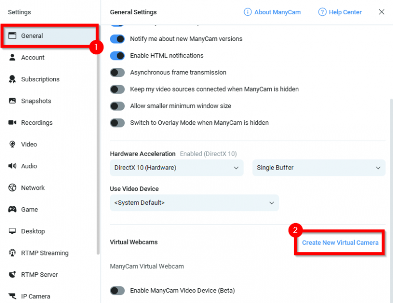 Getting started with ManyCam – ManyCam Help and Support